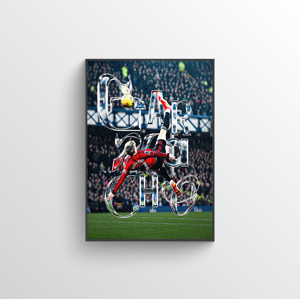 Alejandro Garnacho – Football Fame Prints